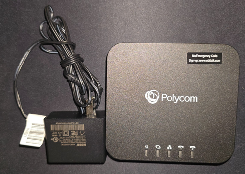 Polycom OBI302 Obihai 302 Voice Adapter USB 2 FXS ATA Clean Tested ...