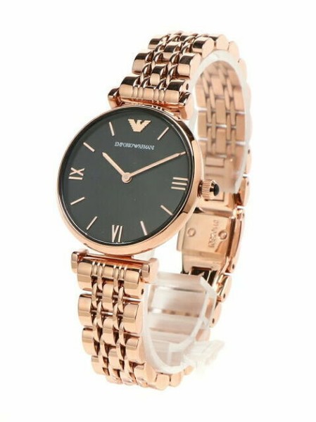 Emporio Armani AR11145 Rose Gold Mother of Pearl Wrist Watch for Women ...