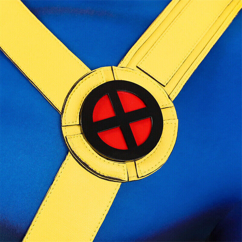 Cosplay X-men 97 Scott Summers Cyclop Costume Jumpsuit Boysuit With ...