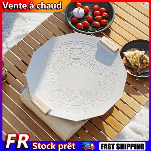Medical Stone Picnic Barbecue Plate Non-Stick Multi-Purpose Outdoor ...