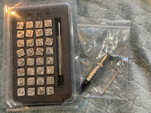 Set of 32 Boy Scout Leather Stamping Kit and Craft Carving Knife | eBay