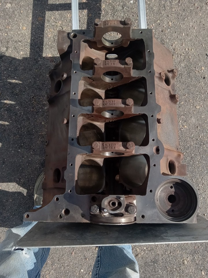 1967 Chevy 3892657 Corvette Camaro small journal 327 Engine Block | eBay