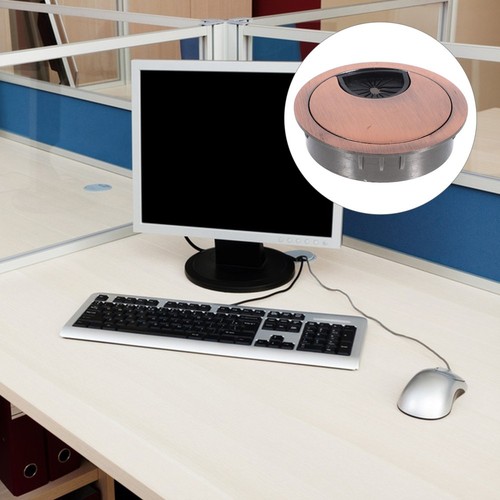 Computer Desk Threading Box Cord Hole Cover Counter Top Countertop | eBay