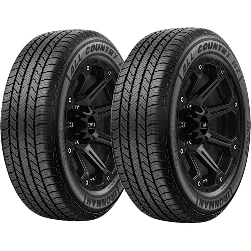 (QTY 2) 255/60R19 Ironman All Country HT 109H SL Black Wall Tires | eBay
