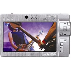 Archos Pocket Dish AV500E Silver ( 30 GB ) Digital Media Player for ...