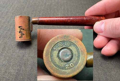Antique Old Metal Gun Powder & Shot Measure. Scales for Shot & Powder ...