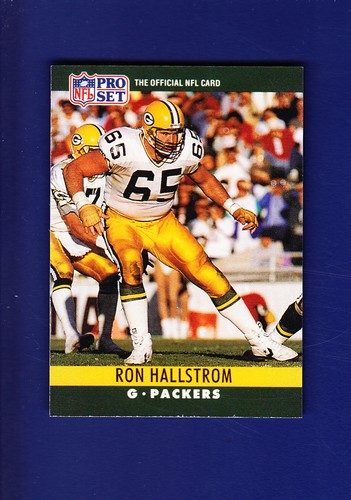 Ron Hallstrom RC 1990 Pro Set NFL Football #108 (MINT) Green Bay ...