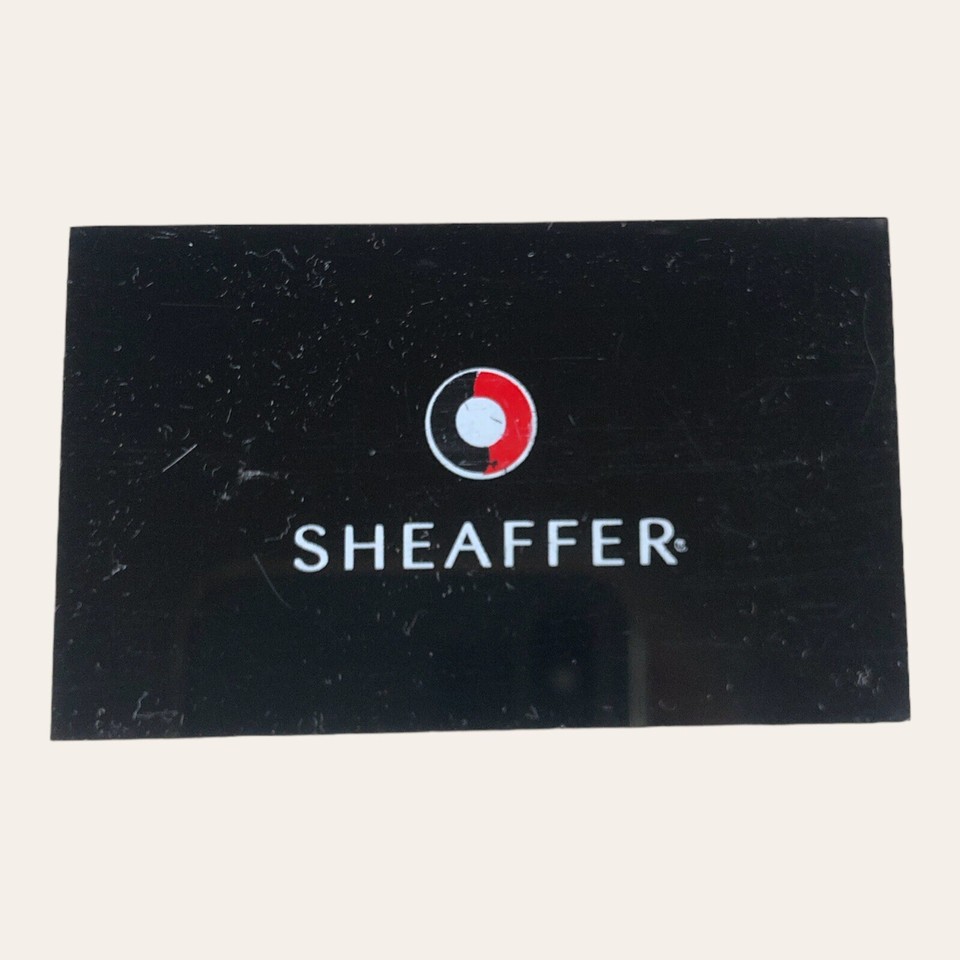 Sheaffer Exhibitor Perspex Black Fountain Pen Stand Pen Stand | eBay