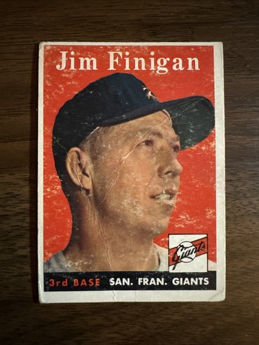 1958 Topps #136 Jim Finigan | eBay