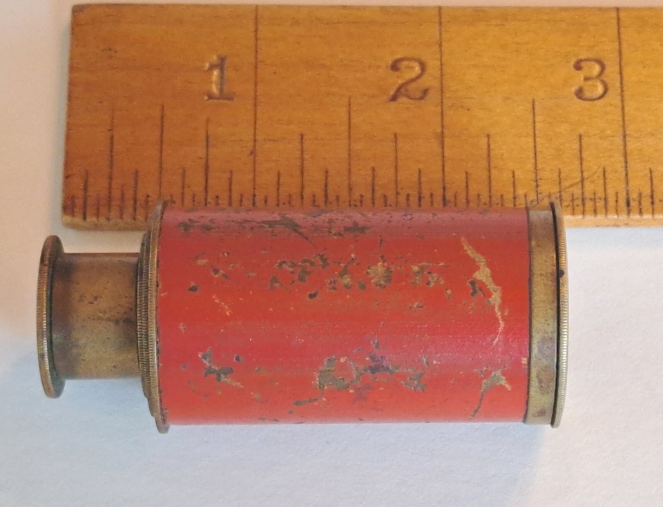 Antique Vintage Miniature 4-Section Maritime BRASS TELESCOPE POCKET ...