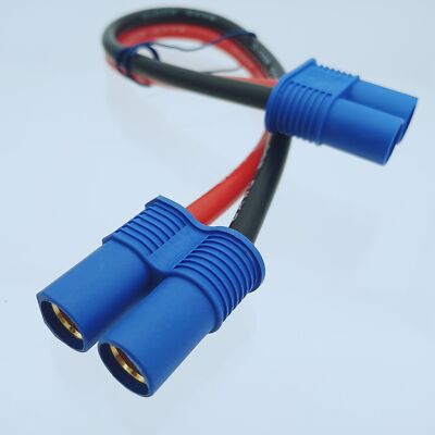 EC8 Female to Female cable 8AWG 10CM Extension wire For RC Lipo Airsoft ...