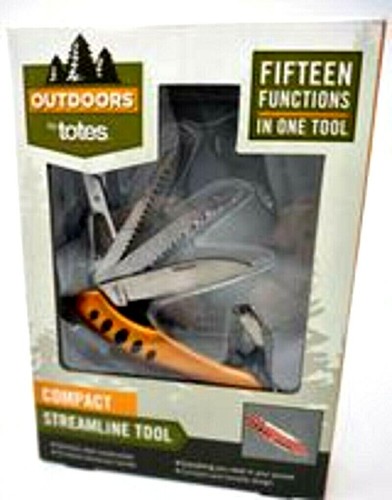 Outdoors By Totes 15 Functions in One Compact Streamline Tool With ...