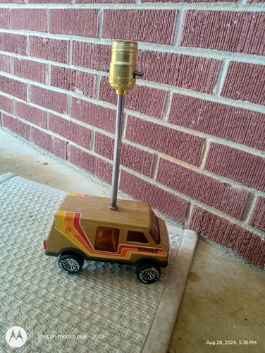 Vintage Buddy L Boogie Van Lamp Handmade Custom 1970s Bubble Window ...