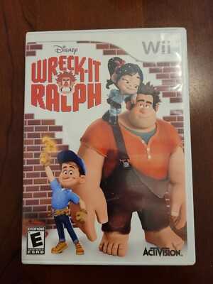 Wreck-It Ralph (Nintendo Wii, 2012) COMPLETE IN BOX CIB CLEAN TESTED ...