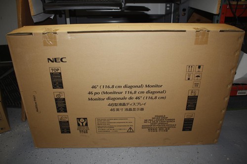 NEC MultiSync P463 46" LED Backlit Professional-grade Large Screen ...