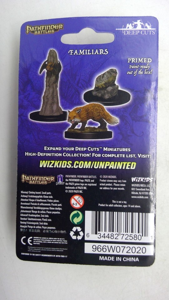 PATHFINDER BATTLES MINIATURE ~ FAMILIARS | eBay
