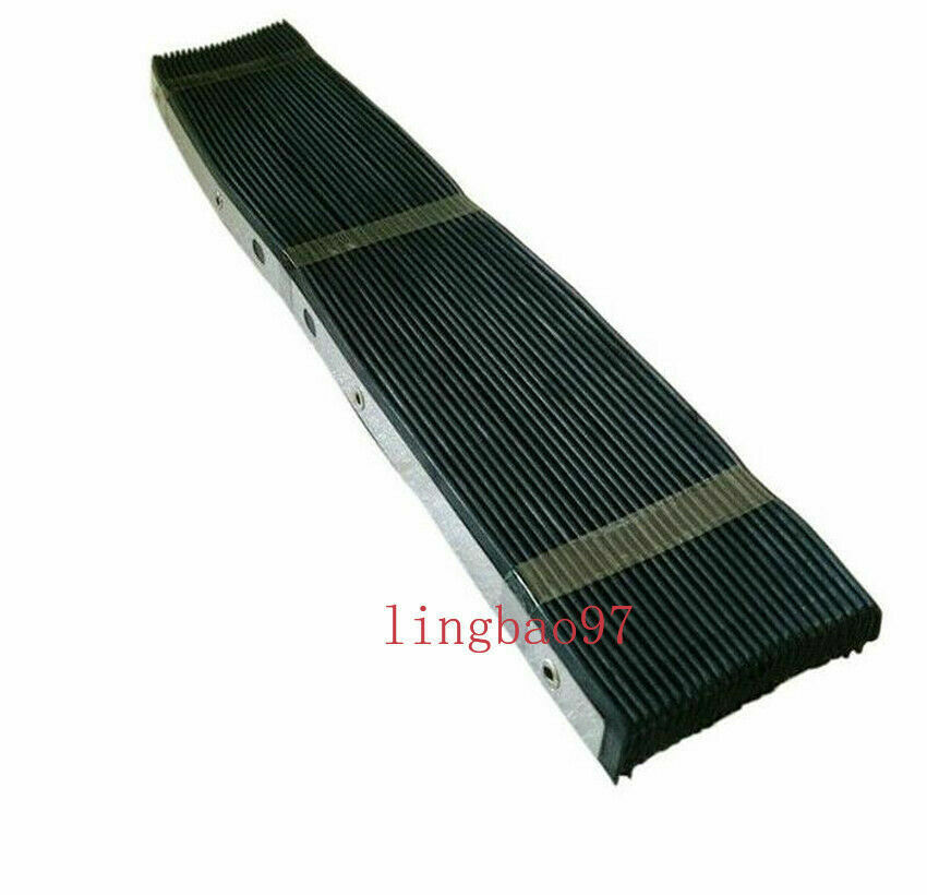 CNC Milling Machine Accordion Way Cover 400*600mm Vertical Rubber Pad ...