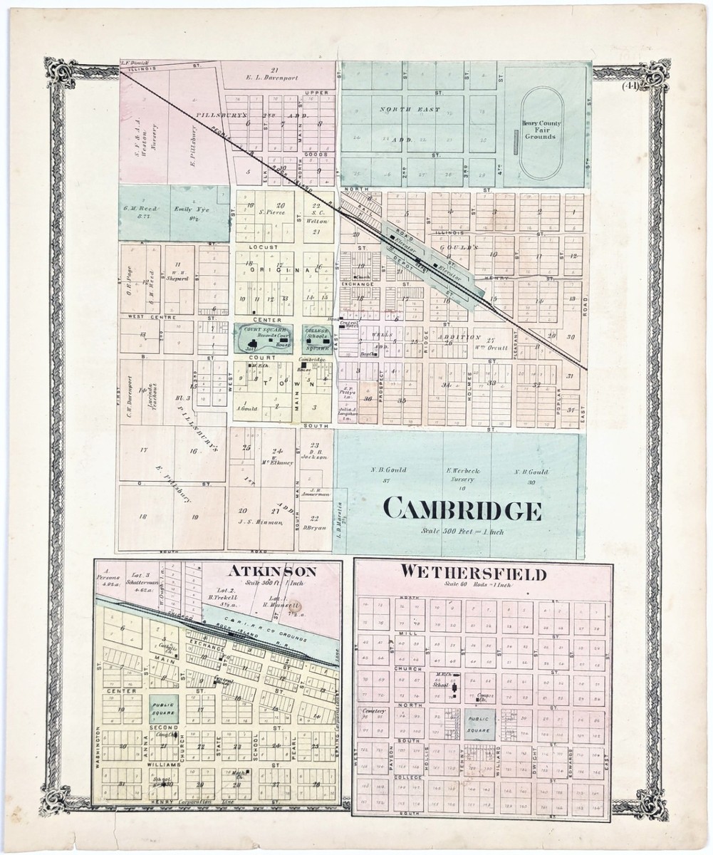 Henry County Plat Map