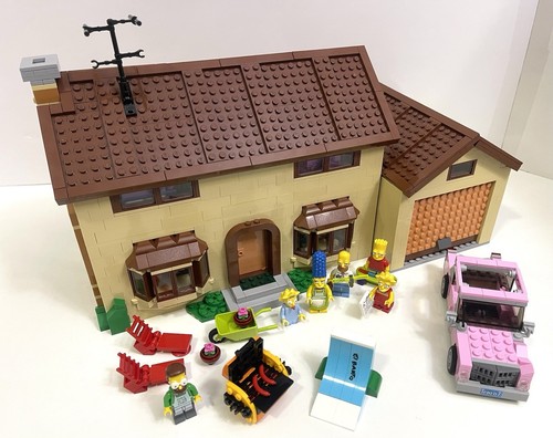 LEGO 71006 The Simpsons House (2014, 6 Minifigs, Retired, Complete ...