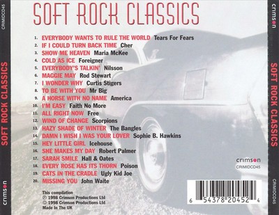 VARIOUS ARTISTS SOFT ROCK CLASSICS [CRIMSON] NEW CD 654378204524| eBay