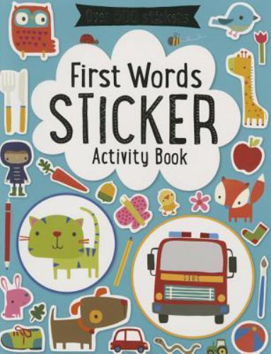 First Words Sticker Activity Book by Make Believe Ideas (2015, Trade ...