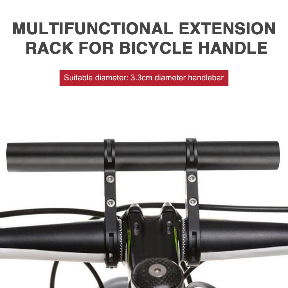 Bicycle Handlebar Extender Bike Headlight Clamp Extension Bracket ...