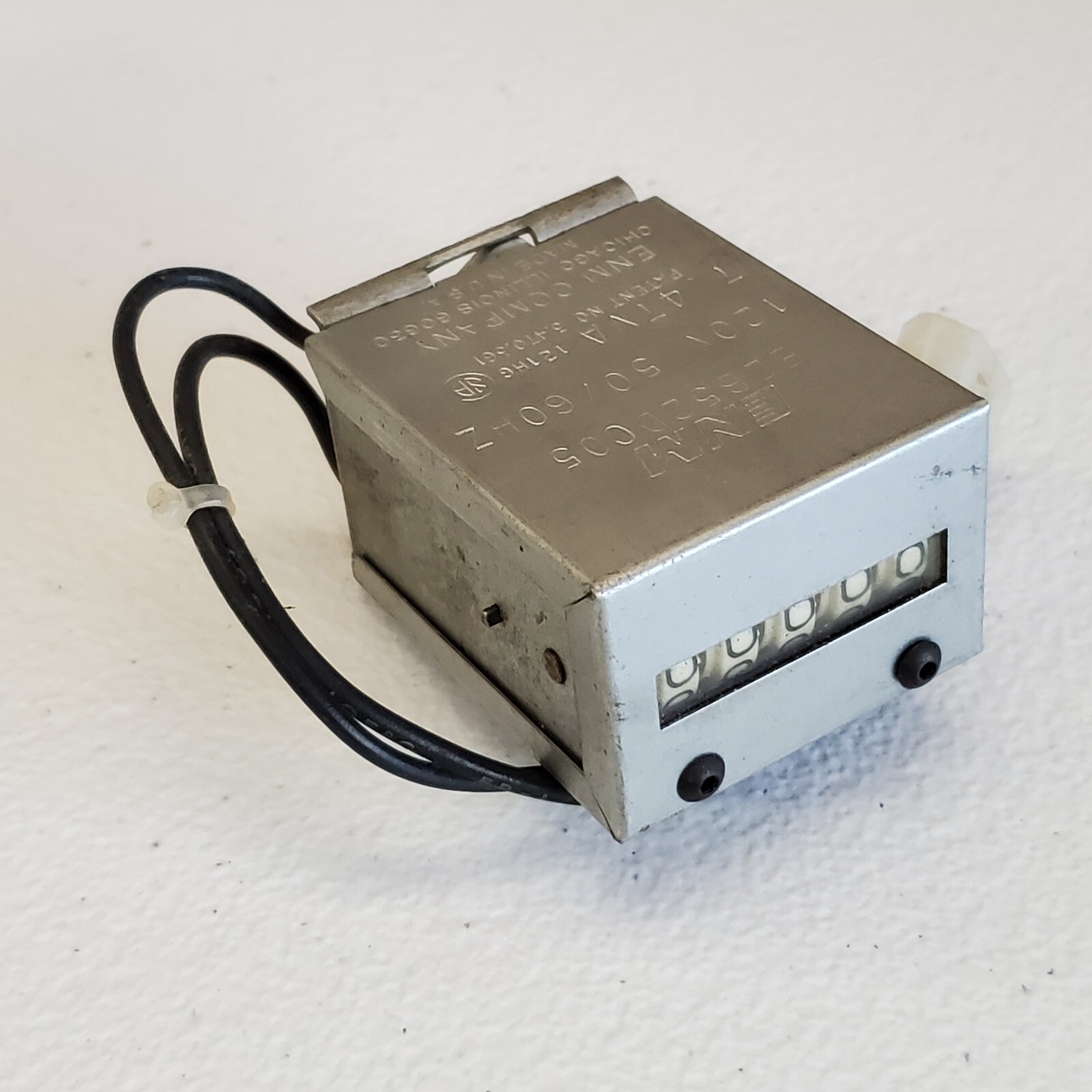 Vintage ENM Counter Module 0-99999 120V 50/60HZ 7.47VA 121HG E2B52DC05 ...