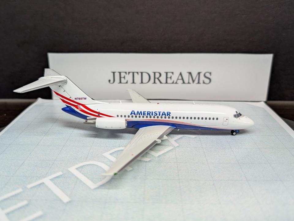 1/200 AMERISTAR AIR CARGO DOUGLAS DC-9-15F 2010'S COLORS N785TW GEMINI ...