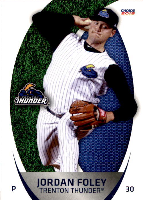 2018 Trenton Thunder Choice #8 Jordan Foley The Colony Texas TX ...