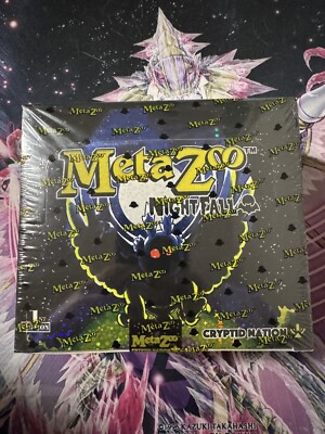 Metazoo Nightfall 1st Edition Booster Box Factory Sealed | eBay