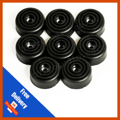 8 x Large Rubber Feet - Flight Cases, Speaker Cabinets, Rack Cabinets ...