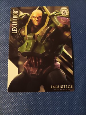 2017 LEX LUTHOR INJUSTICE GODS AMONG US CARD #8 SUPERMAN | eBay
