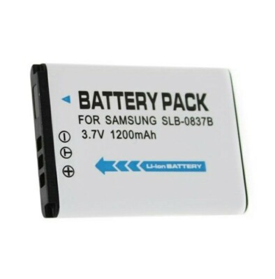 New SLB-0837B Battery for Samsung Digimax L70 L83T L201 L301 NV8 NV10 ...