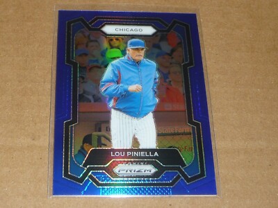 2024 Panini Prizm BLUE PRIZM /199 LOU PINELLA CUBS N1082 | eBay