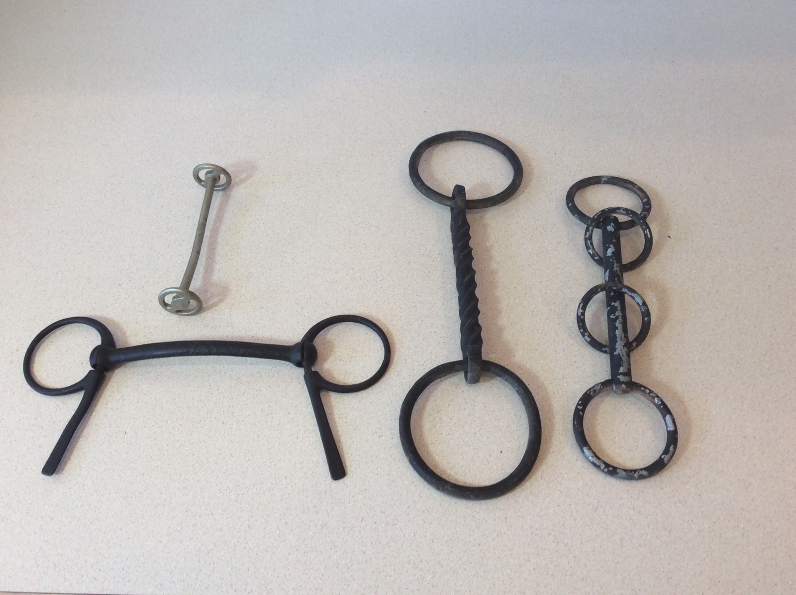 Lot of 4 Antique/Vintage Horse Harness Bits-Bridles | eBay