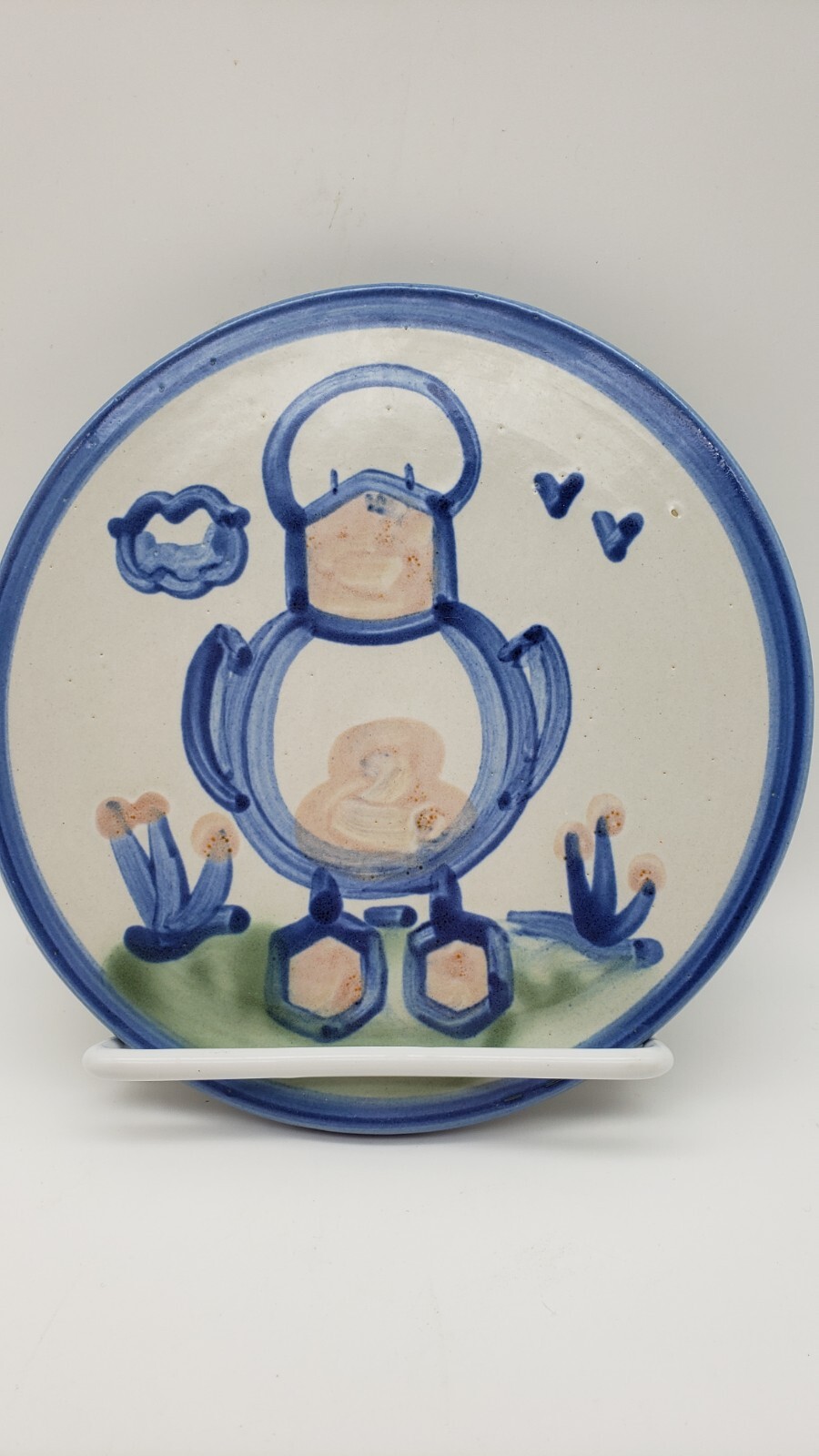 M.A. Hadley Pottery Duck Trivet Farmhouse Decor Wall Hanger 6.25" | eBay