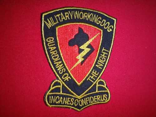 Vietnam War Patch US Air Force Military Working Dog (MWD) GUARDIANS OF ...