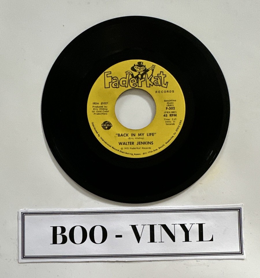 Walter Jenkins* - Funky Walk (The Monkey Talk) 7” Soul Funk Vinyl ...