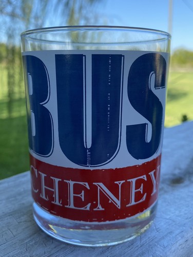 Bush Cheney “04” Glass Presidential Campaign 2004 | eBay