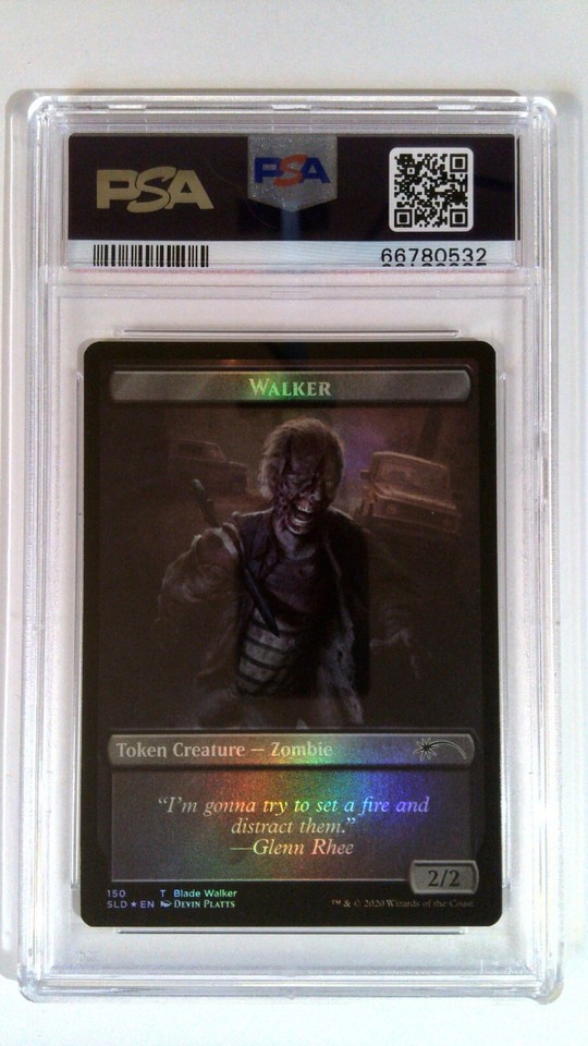 MTG Card Walker-Walker Token Walking Dead Secret Lair Drop PSA 9 | eBay