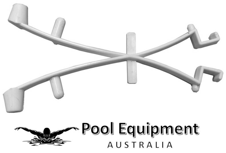 Telescopic Pool Pole Clip - Wishbone Spring X Shape - Universal ...