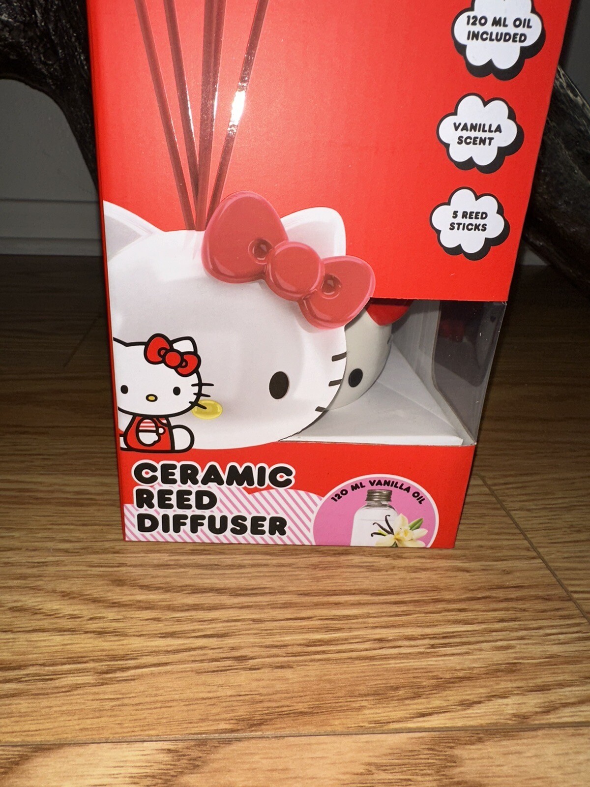 Hello Kitty Diffuser Ceramic Red Vanilla Scent | eBay