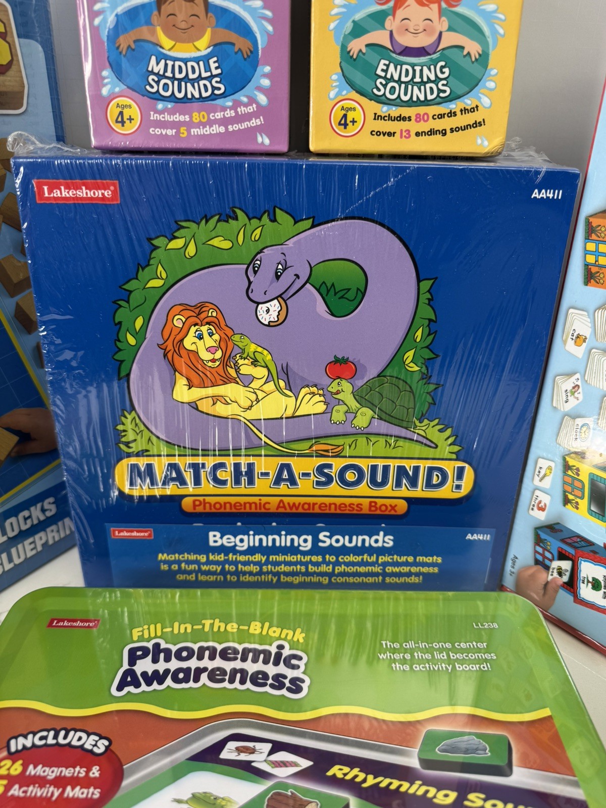 NEW Instant Learning Center Lakeshore Educational Activity Set Lot Of 6 ...