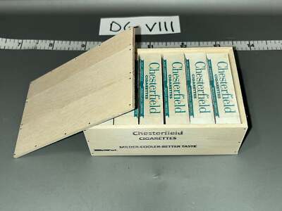 1/6 Scale WWII US Chesterfield Cigarette Crate - Dale Guyer | eBay