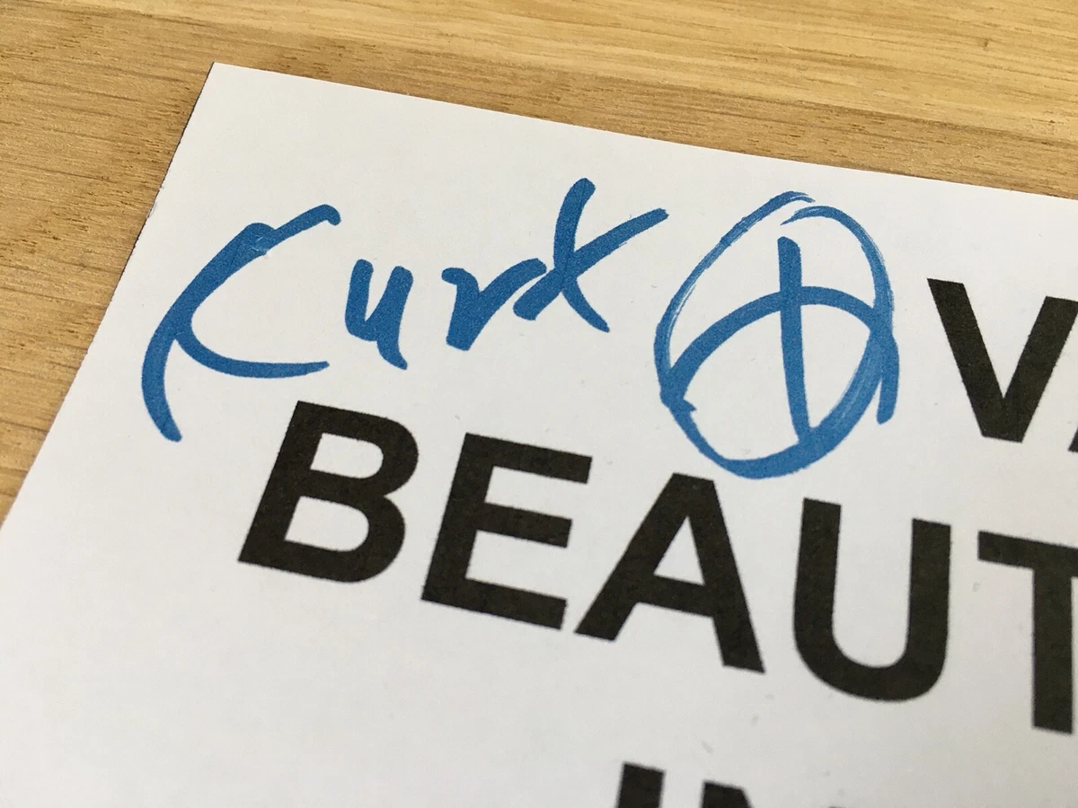 Kurt Cobain Autograph