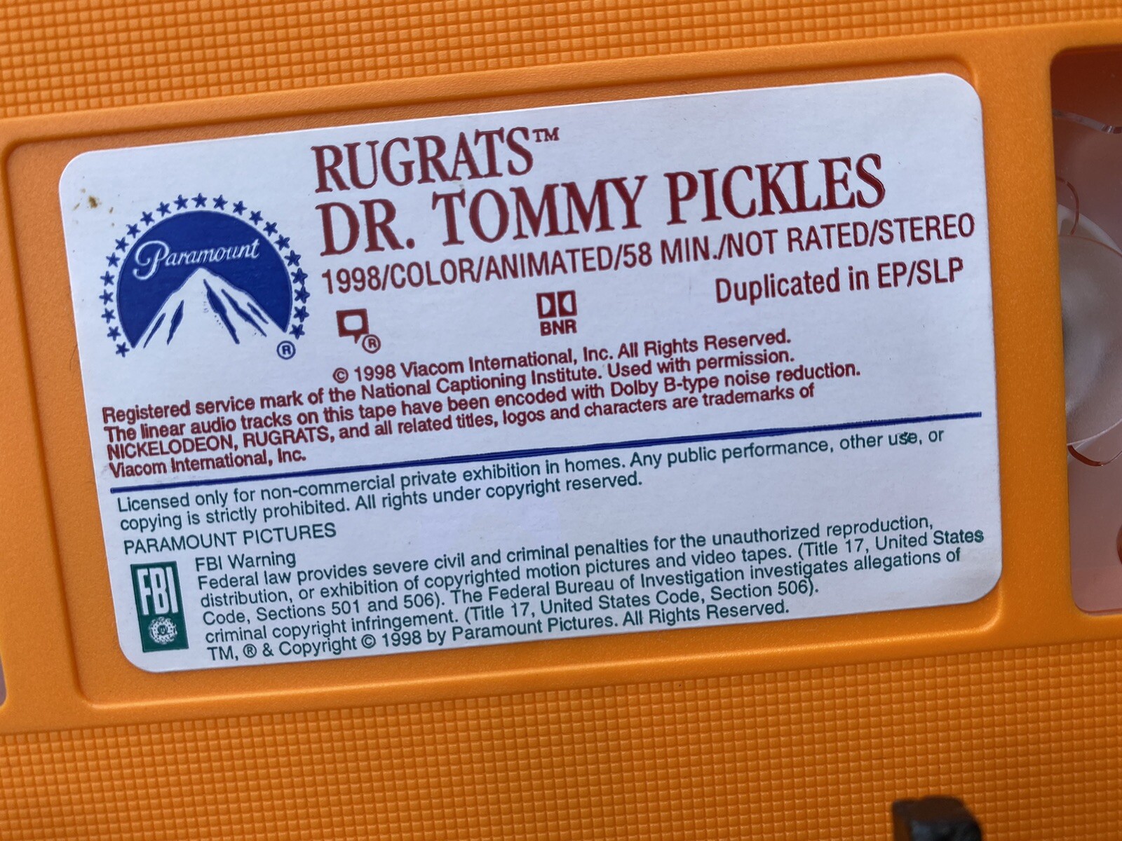 Vintage Rugrats -Dr Tommy Pickles - | Grelly USA