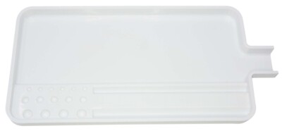 Large White Gem Stone Sorting Tray with 80 MM Scale Jewelry Making ...