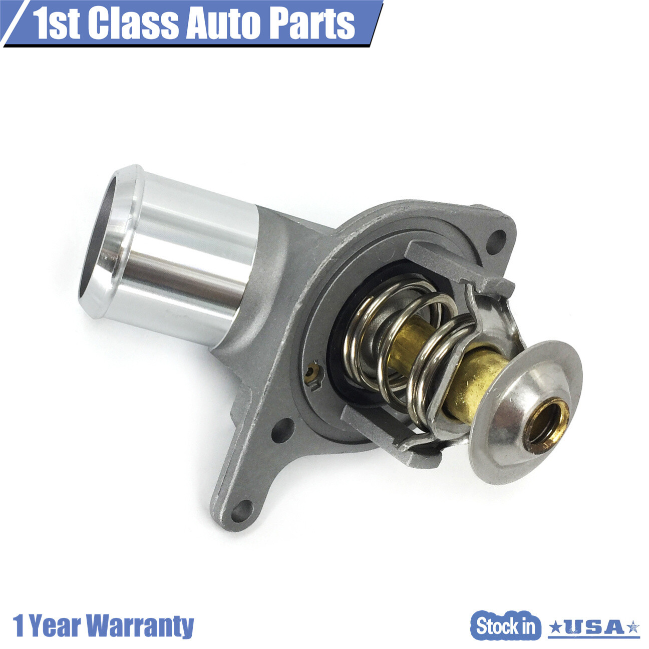 1997-2007 Chevy GMC Cadillac Pontiac Hummer Thermostat & Housing For 97 ...
