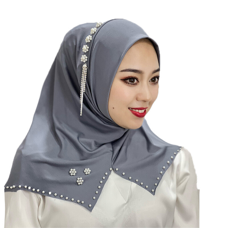Muslim Hijab One Piece Amira Scarf Turban Women Shawls Wrap Headscarf ...