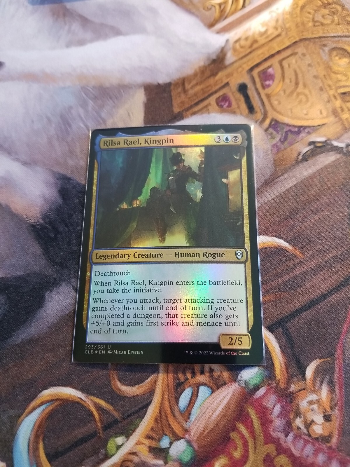 Rilsa Rael, Kingpin Foil MTG Commander Legends: BFBG - Pack Fresh - | eBay